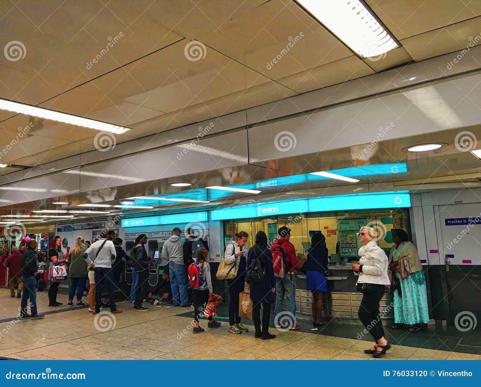 France Metro Station Ticket Booth Editorial Image - Image of france ...