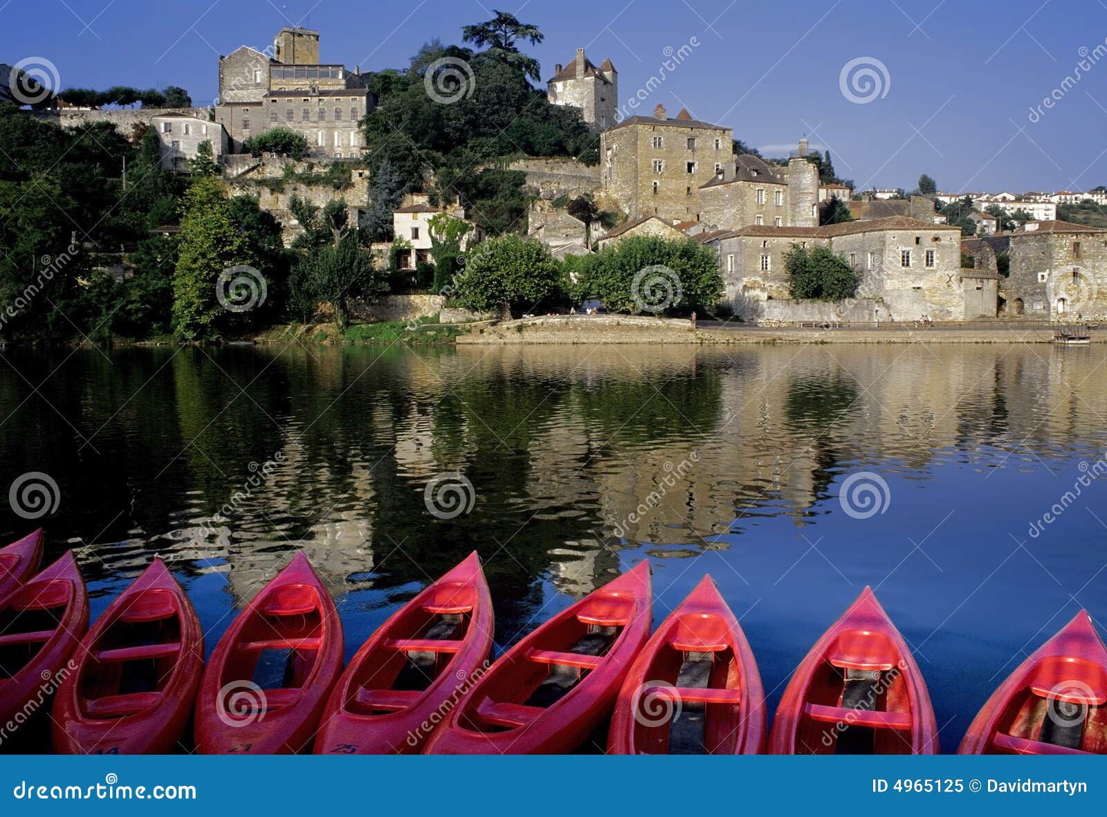 France Midi Pyrenees River Lot Stock Image - Image of eveque, viewpoint ...