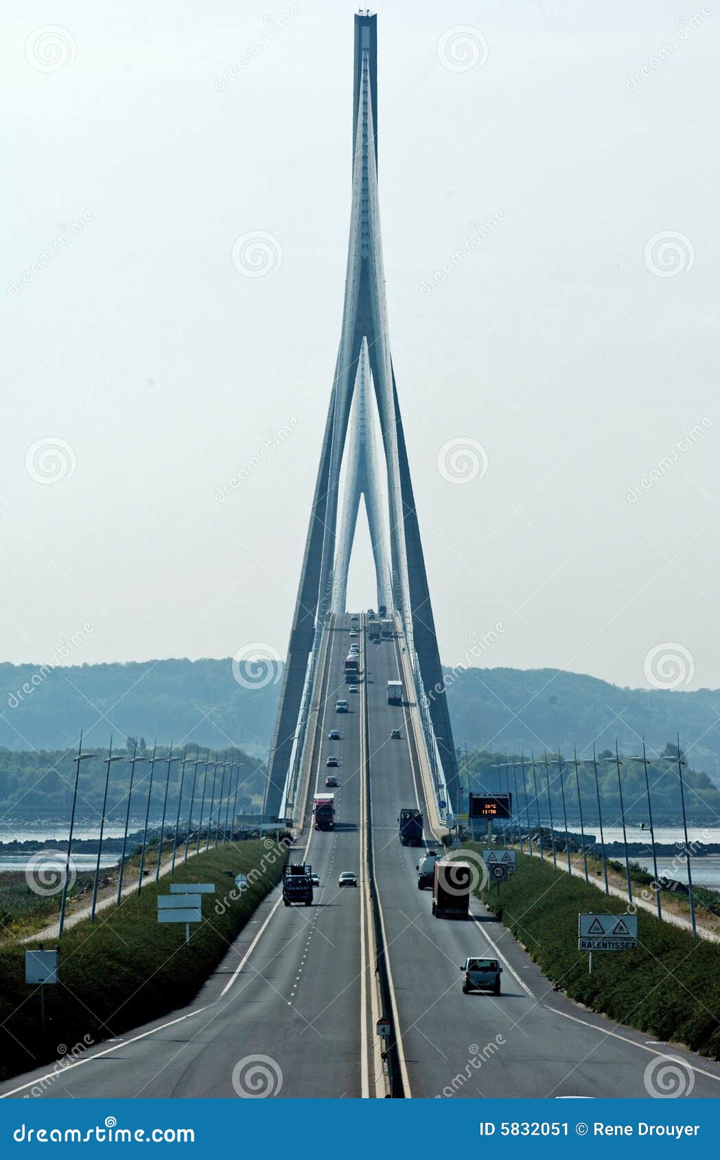France, Normandie: Normandy Bridge Stock Image - Image of travel ...