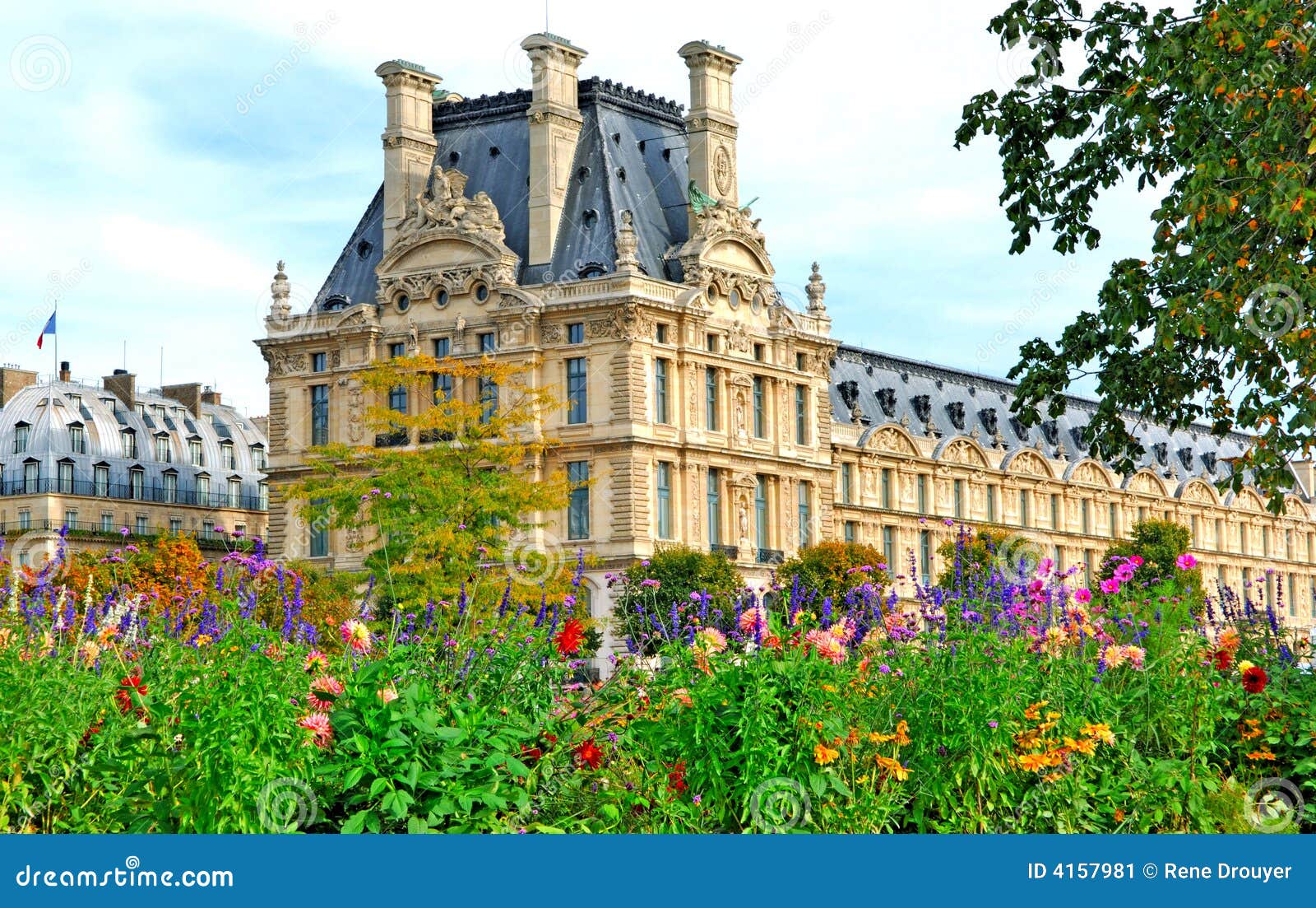 France, Paris: Louvre Palace Stock Image - Image of museum, paris: 4157981