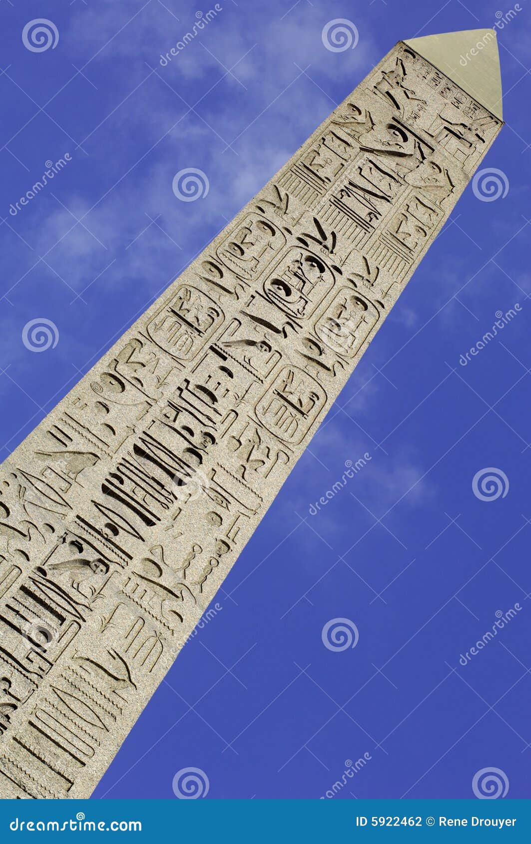 France; Paris; the Obelisk at the Concorde Square Stock Photo - Image ...
