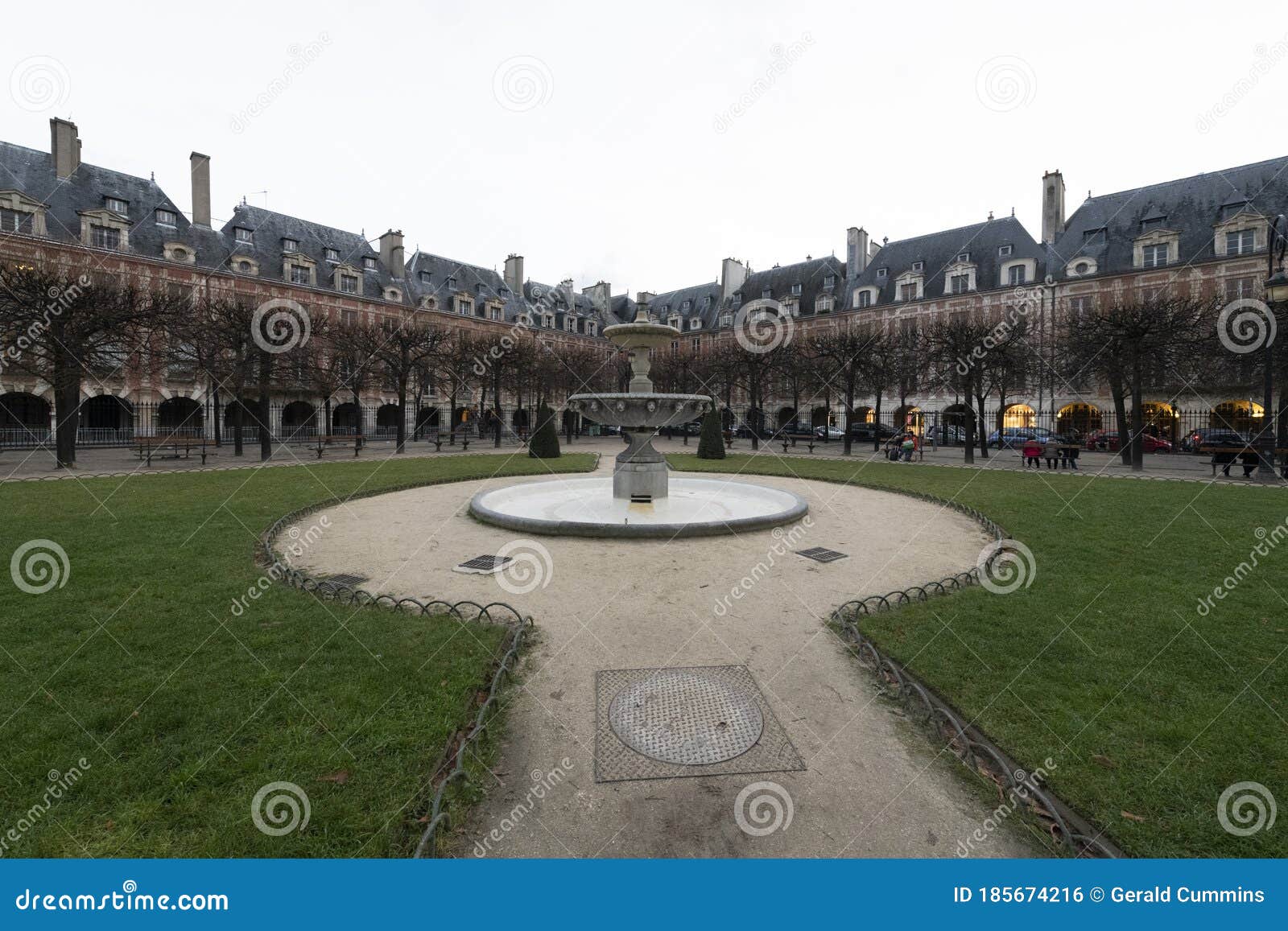 Place Royale, is the Oldest Planned Square in Paris, France. Editorial ...