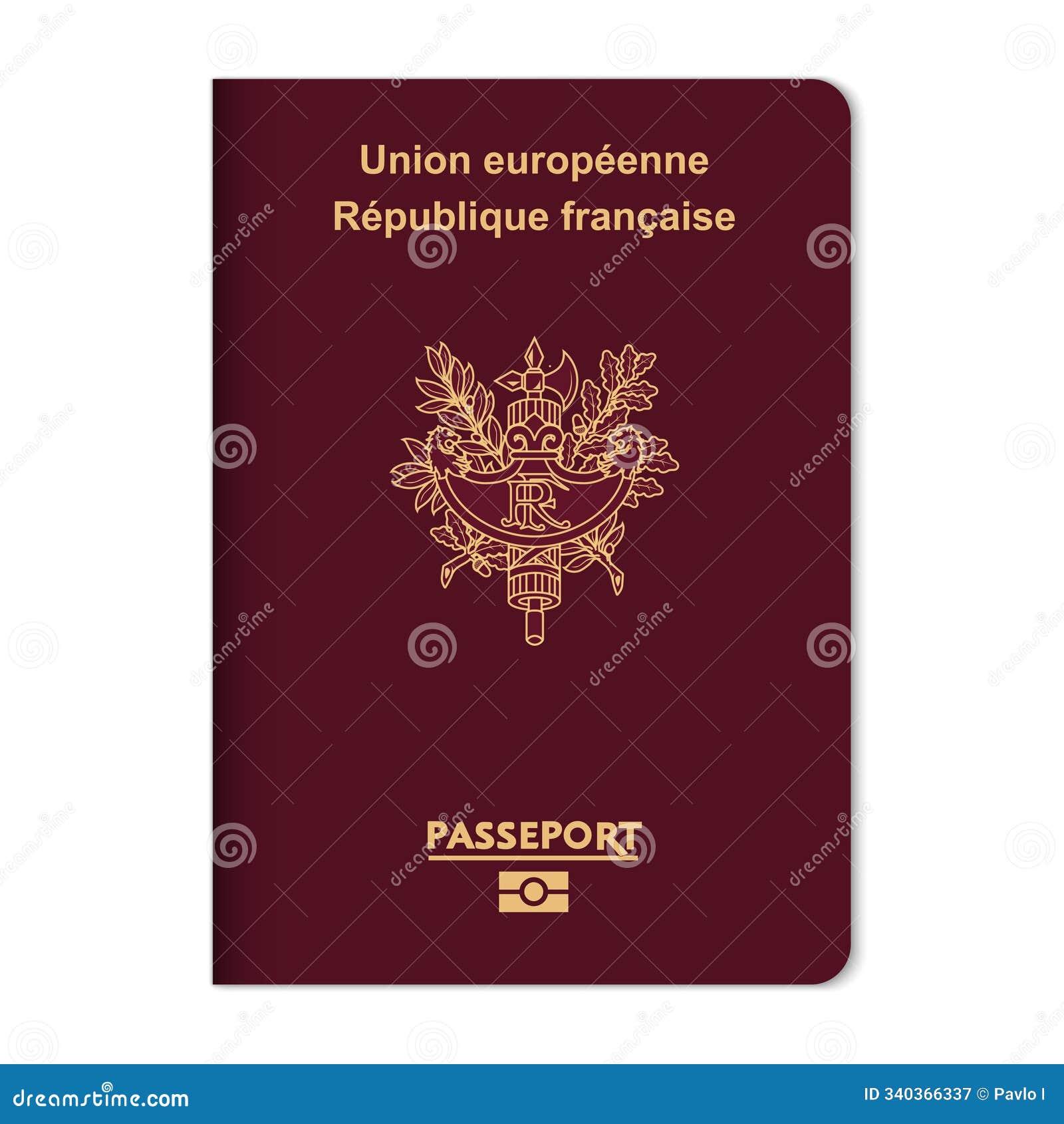 France Passport On World Map With Clouds In Background Stock Photo ...