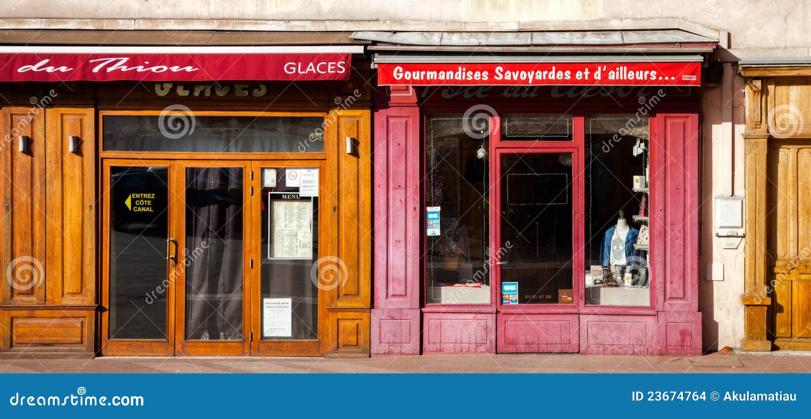 France Retail Shops Entrance Editorial Stock Image - Image of entrance ...