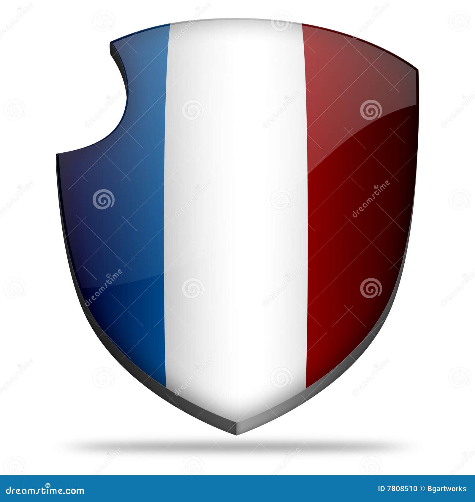France Shield Picture. Image: 7808510