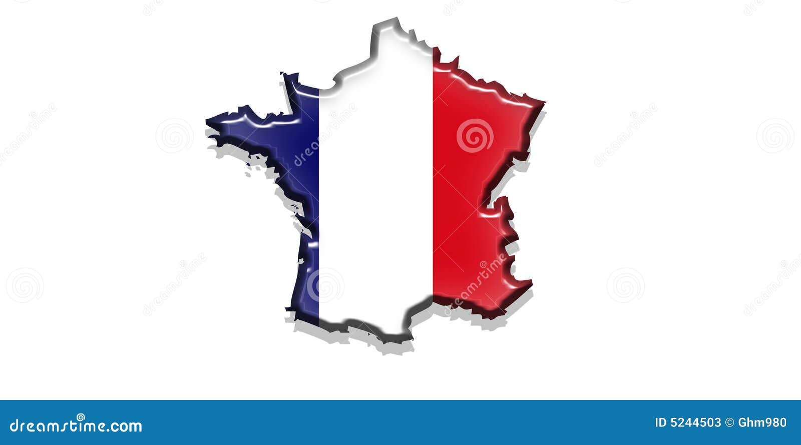 France State Flag stock illustration. Illustration of banner - 5244503