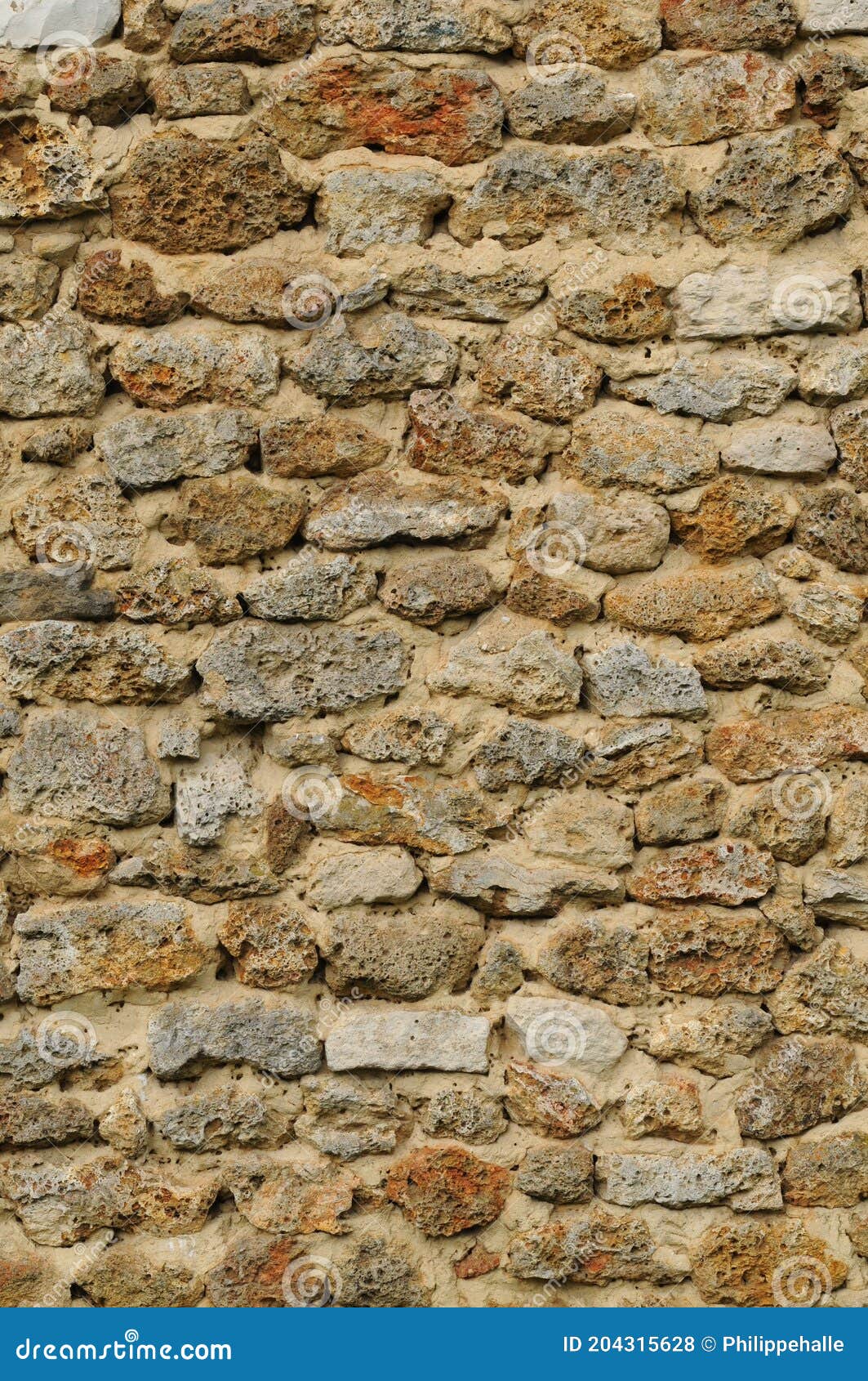 France, Stone Wall in Ile De France Stock Photo - Image of stone ...
