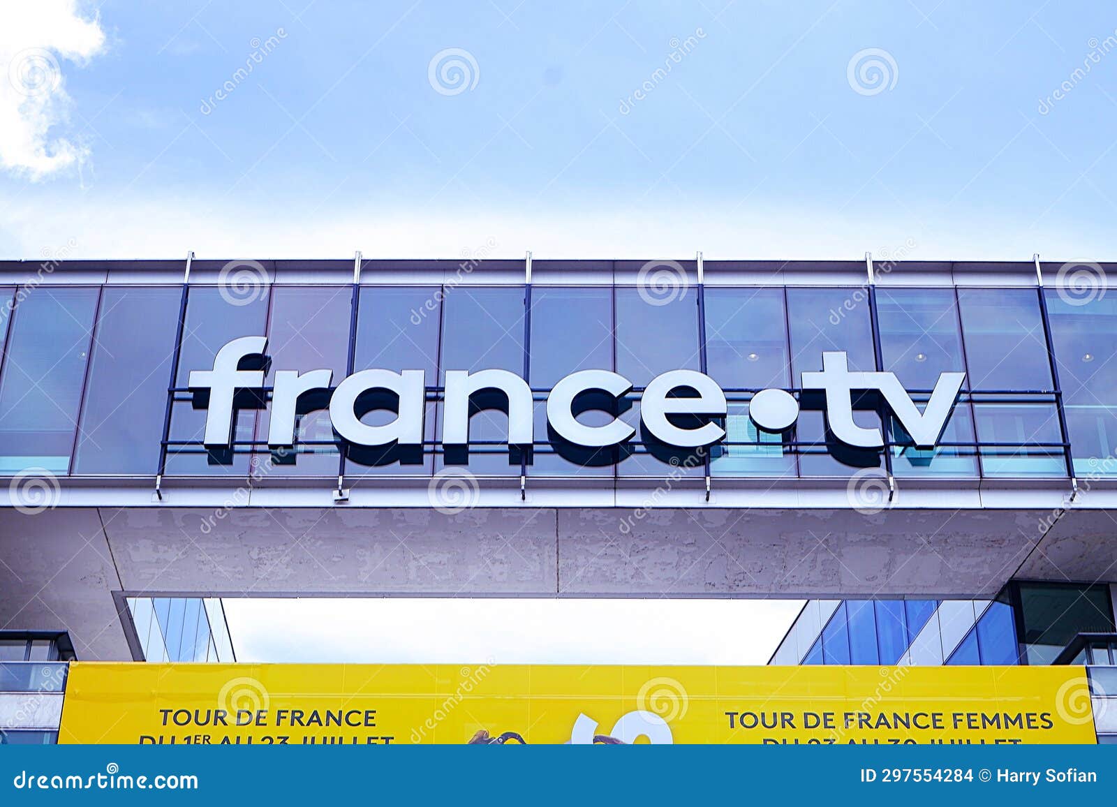 France TV Broadcast Station in Paris Editorial Stock Image - Image of ...