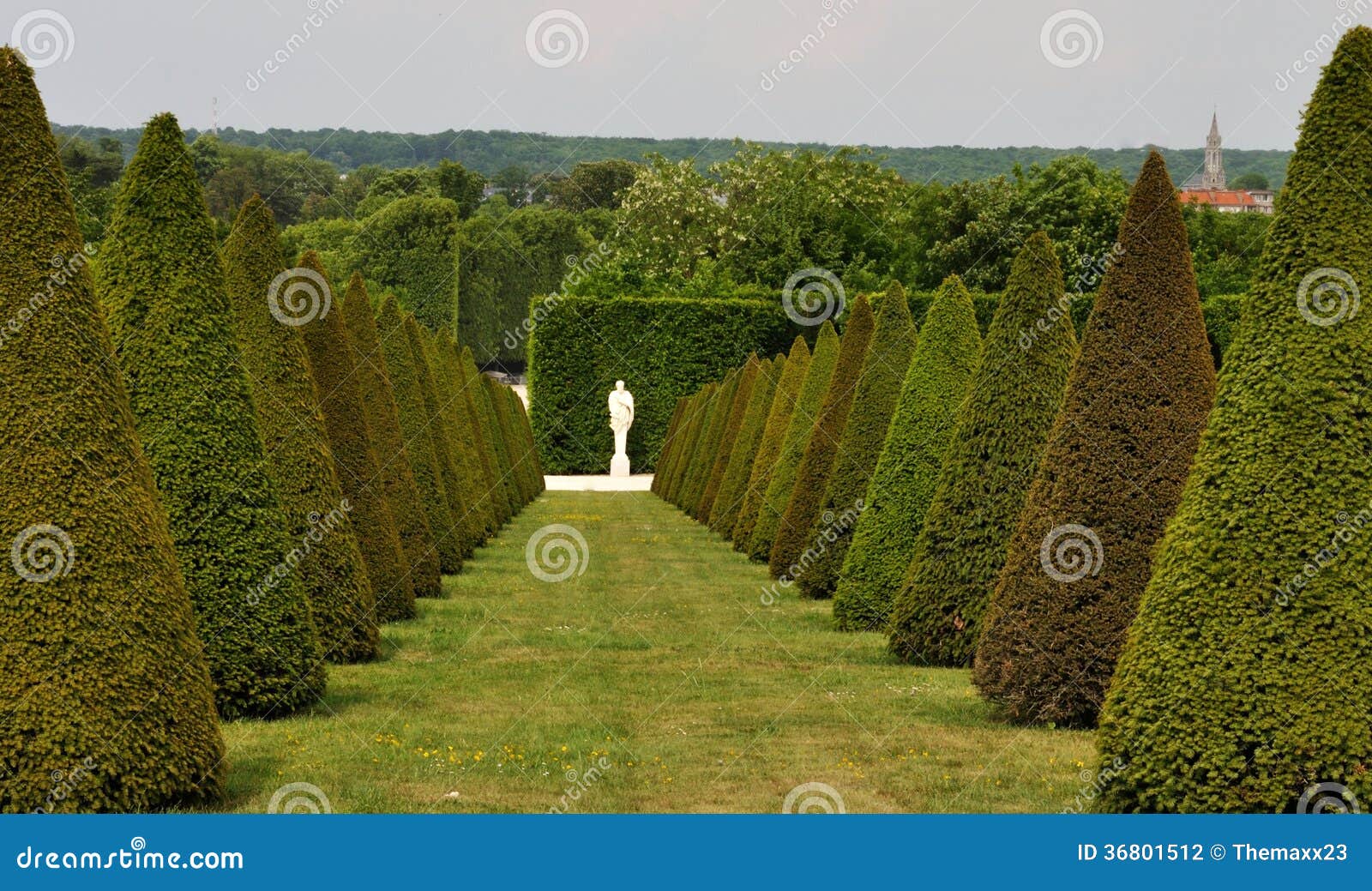 France Versailles Palace Garden 1 Stock Photo - Image of french, bush ...
