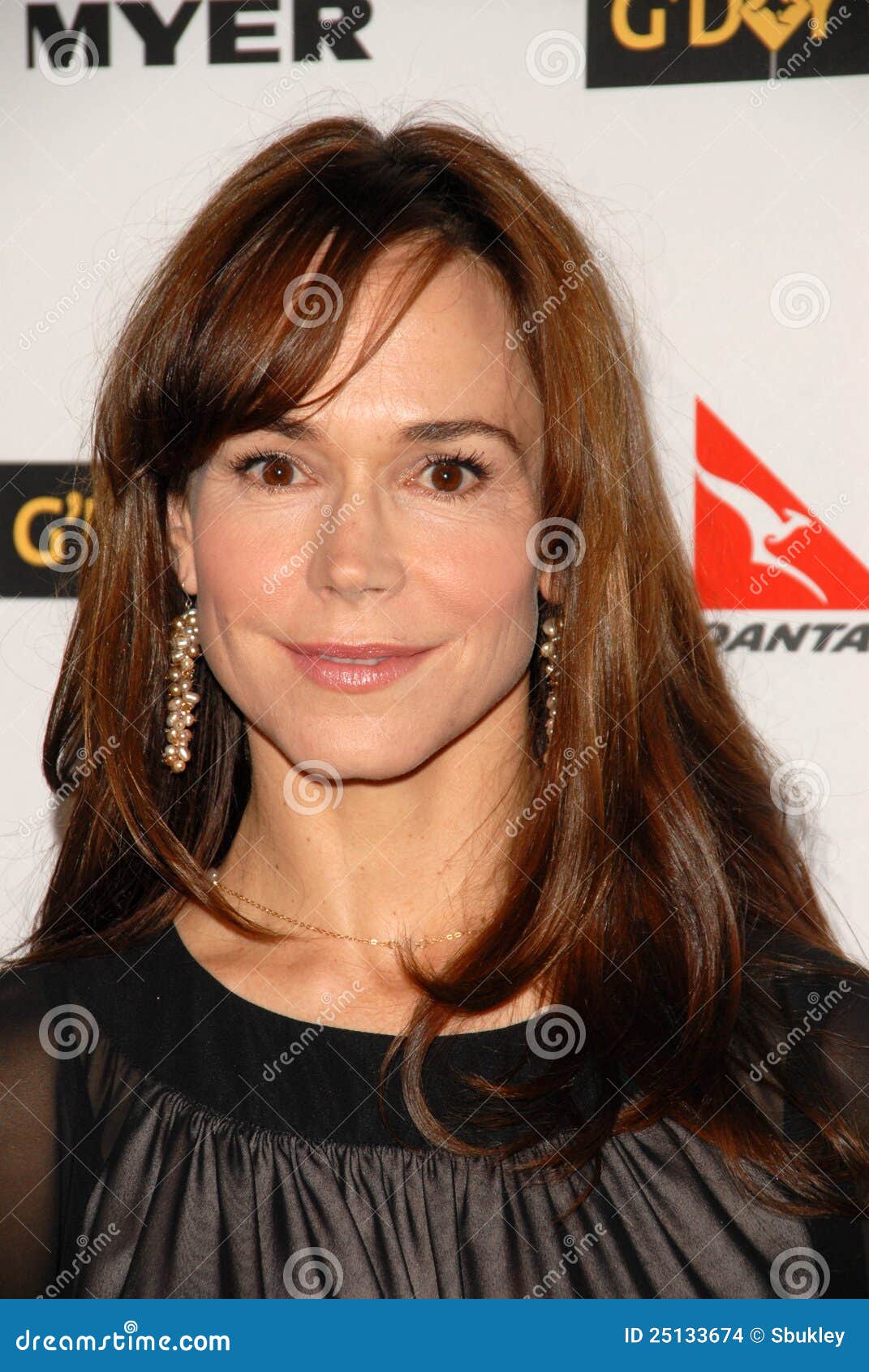 Frances O Connor editorial stock image. Image of black - 25133674