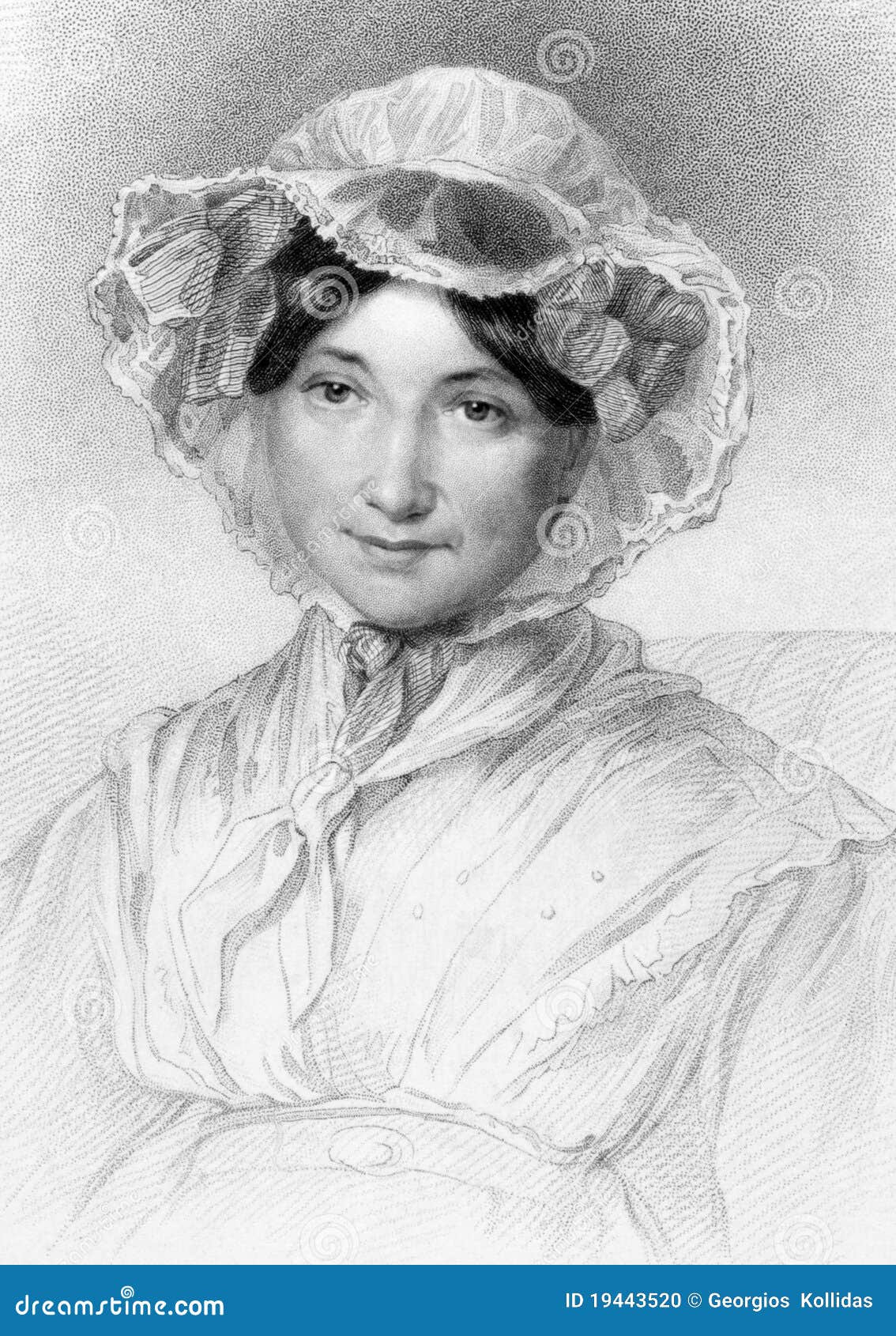 Frances Trollope editorial image. Image of british, writer - 19443520