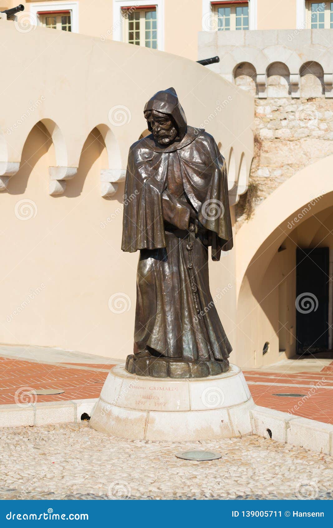 Francesco Grimaldi Statue in Monaco Editorial Photo - Image of outdoor ...