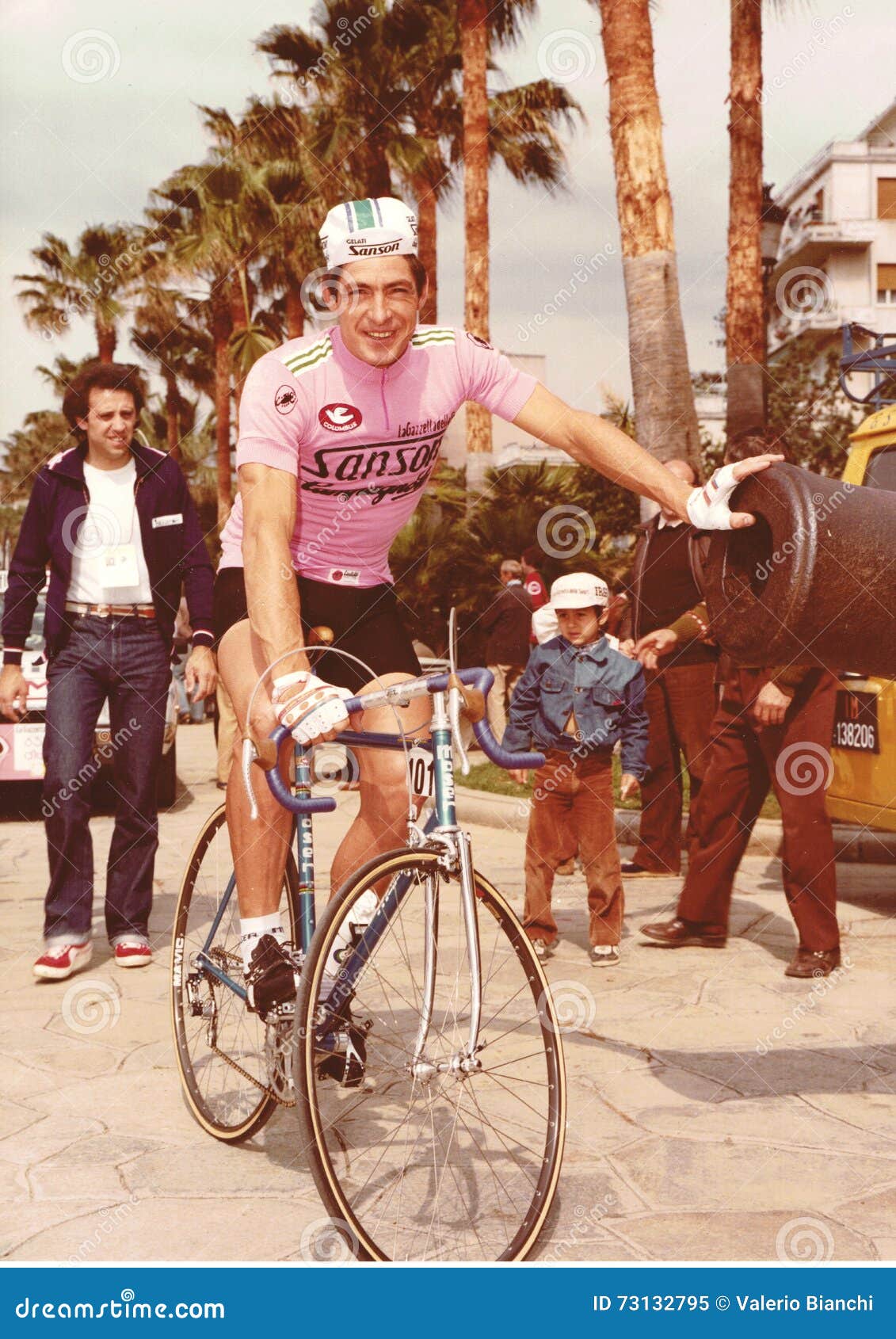 Francesco Moser at the Cycling Tour of Italy Editorial Image - Image of ...