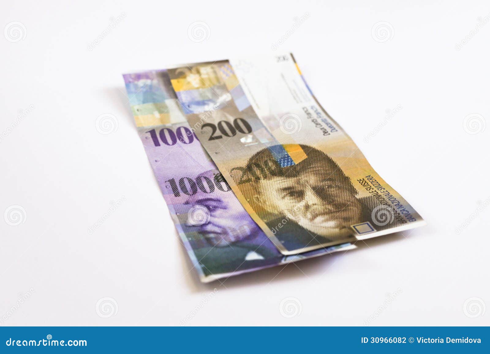 Franchi Svizzeri Di Banconote Fotografia Stock - Immagine di commercio ...