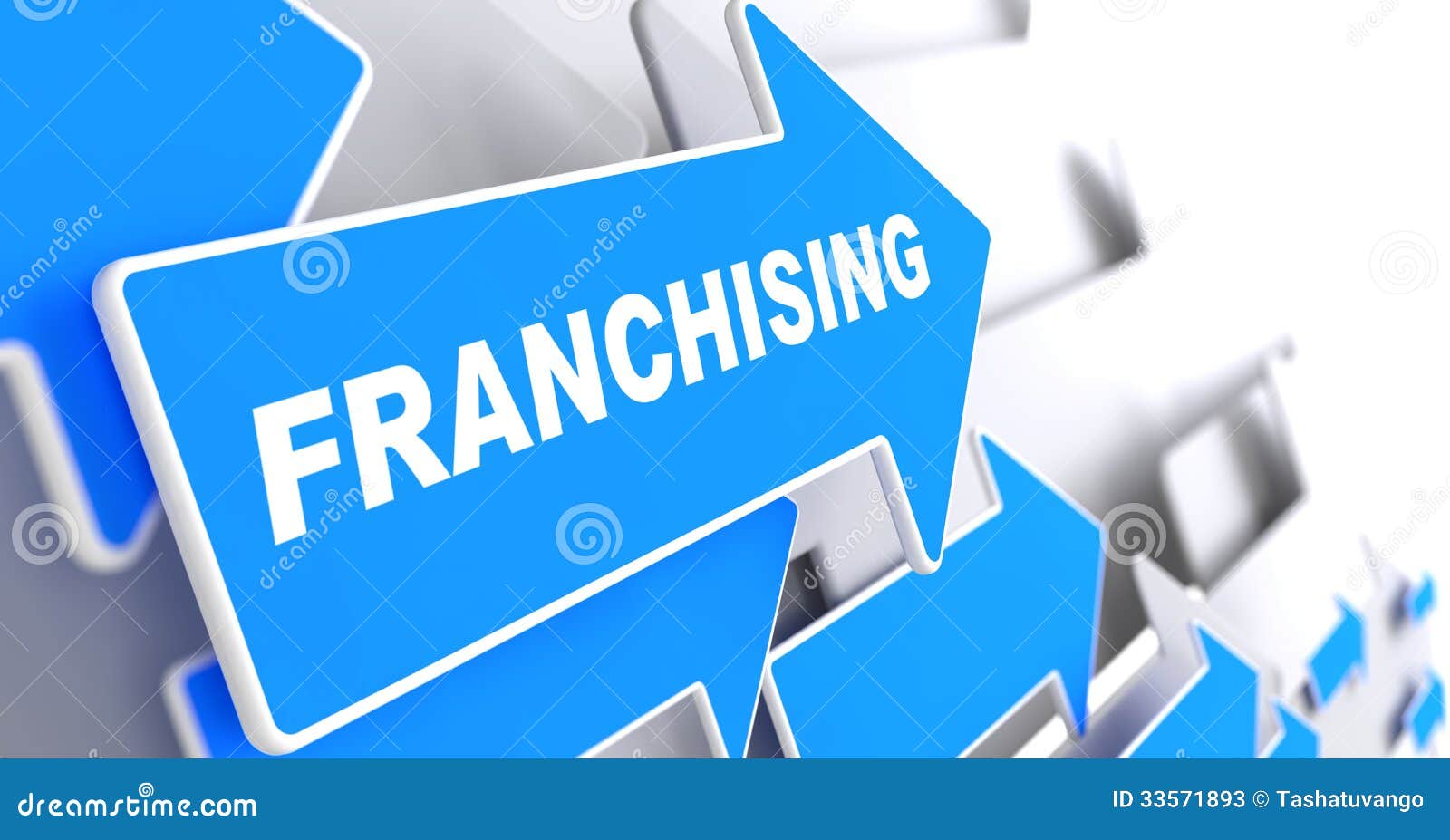 Franchising. Business Background. Stock Illustration - Illustration of ...