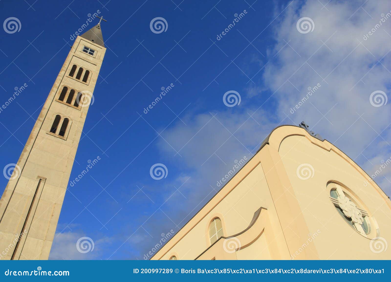 Franciscan Church and Monastery of St. Peter and Paul in Mostar Stock ...
