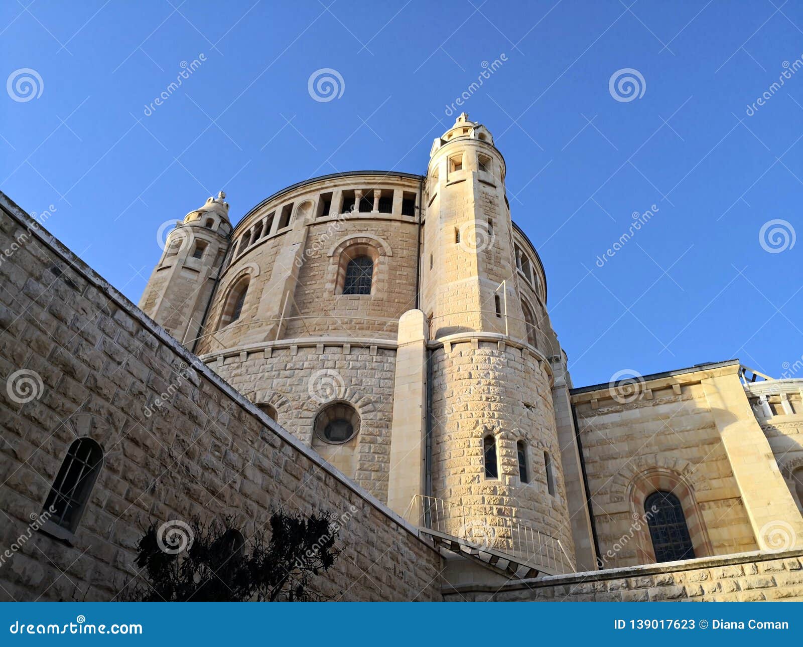 Franciscan Monastery in Jerusalem, Israel Stock Image - Image of temple ...