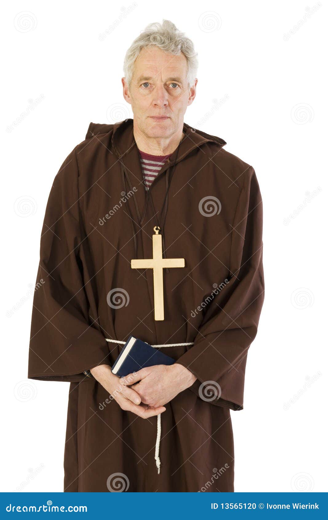 Hooded Franciscan Monk