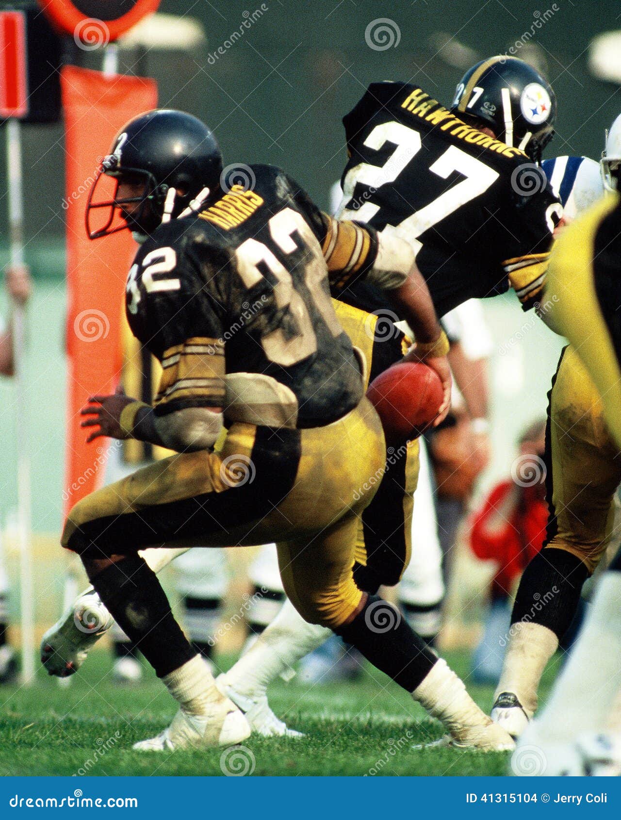 Franco Harris Pittsburgh Steelers Imagen de archivo editorial - Imagen ...