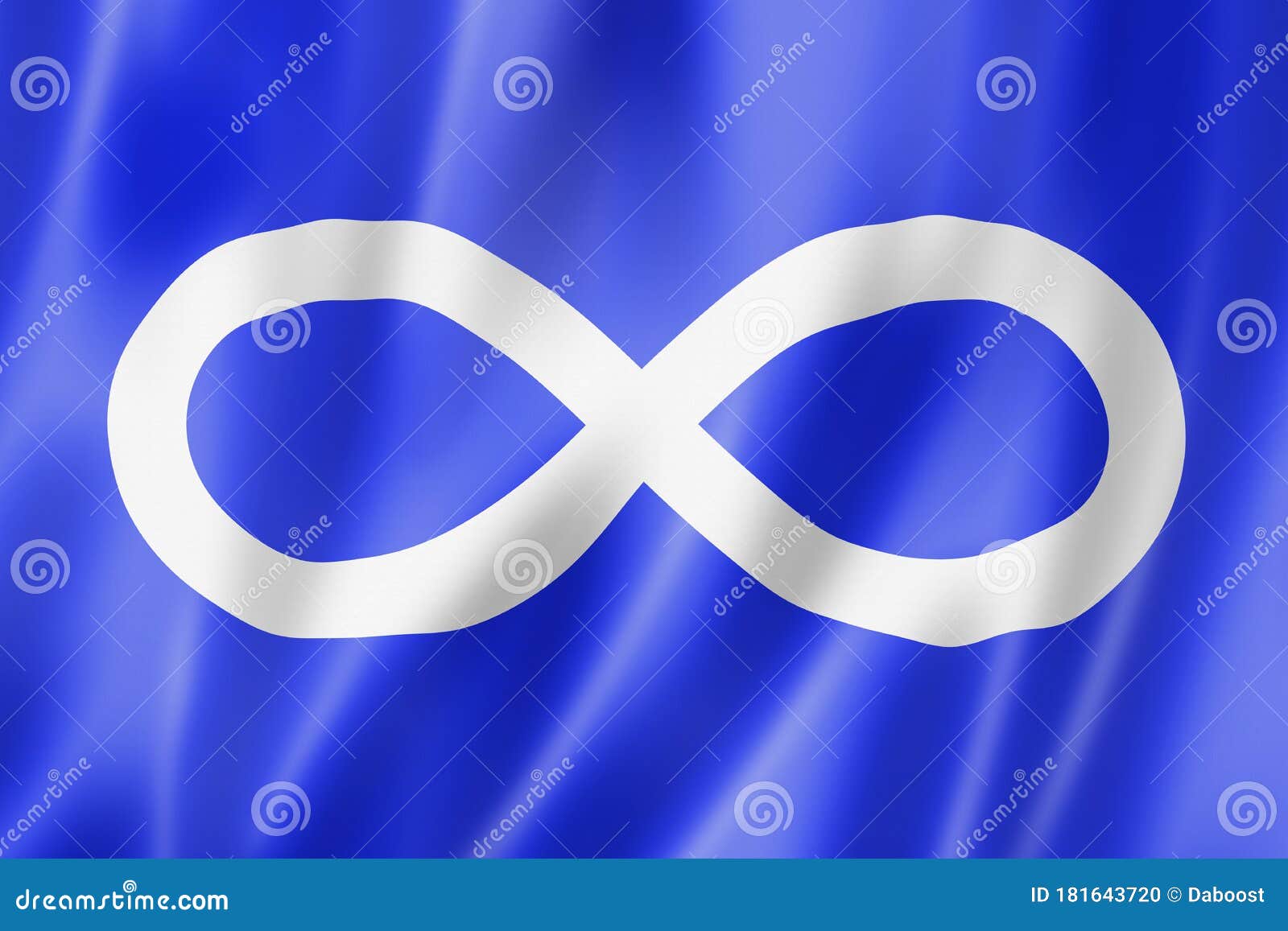Franco Metis Ethnic Flag, America Stock Illustration - Illustration of ...