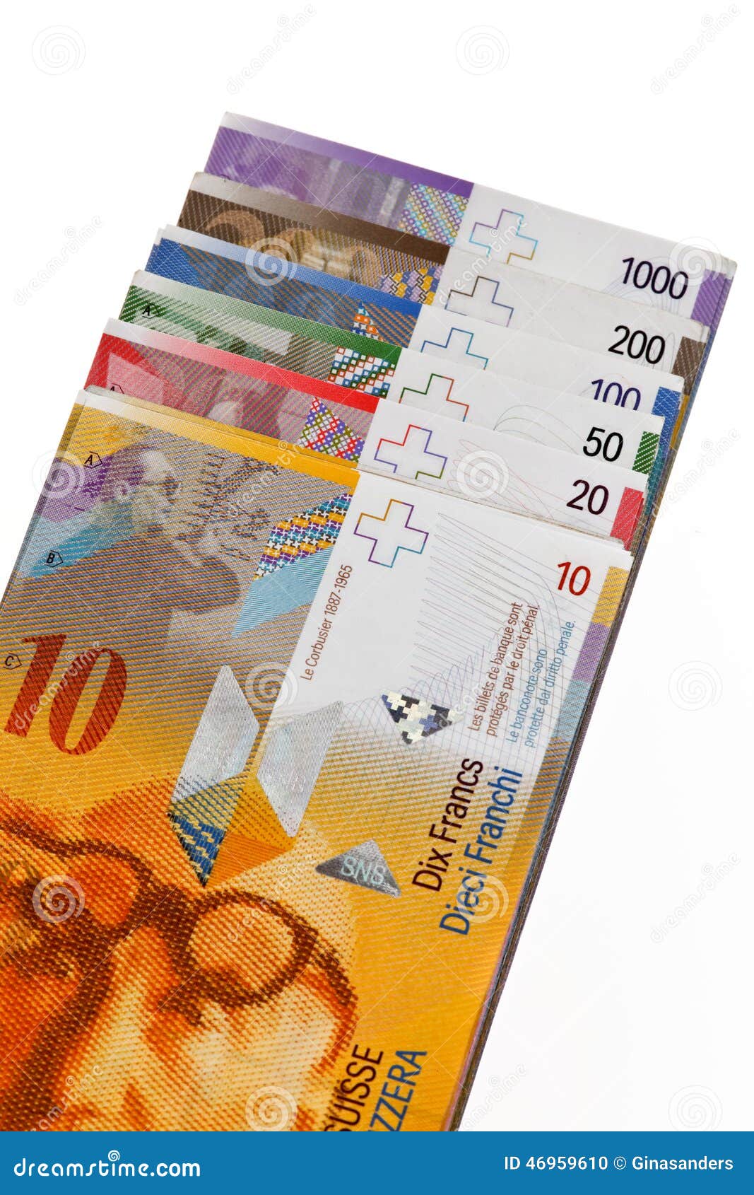 Franco Suizo, Moneda De Suiza Foto de archivo - Imagen de pagar ...