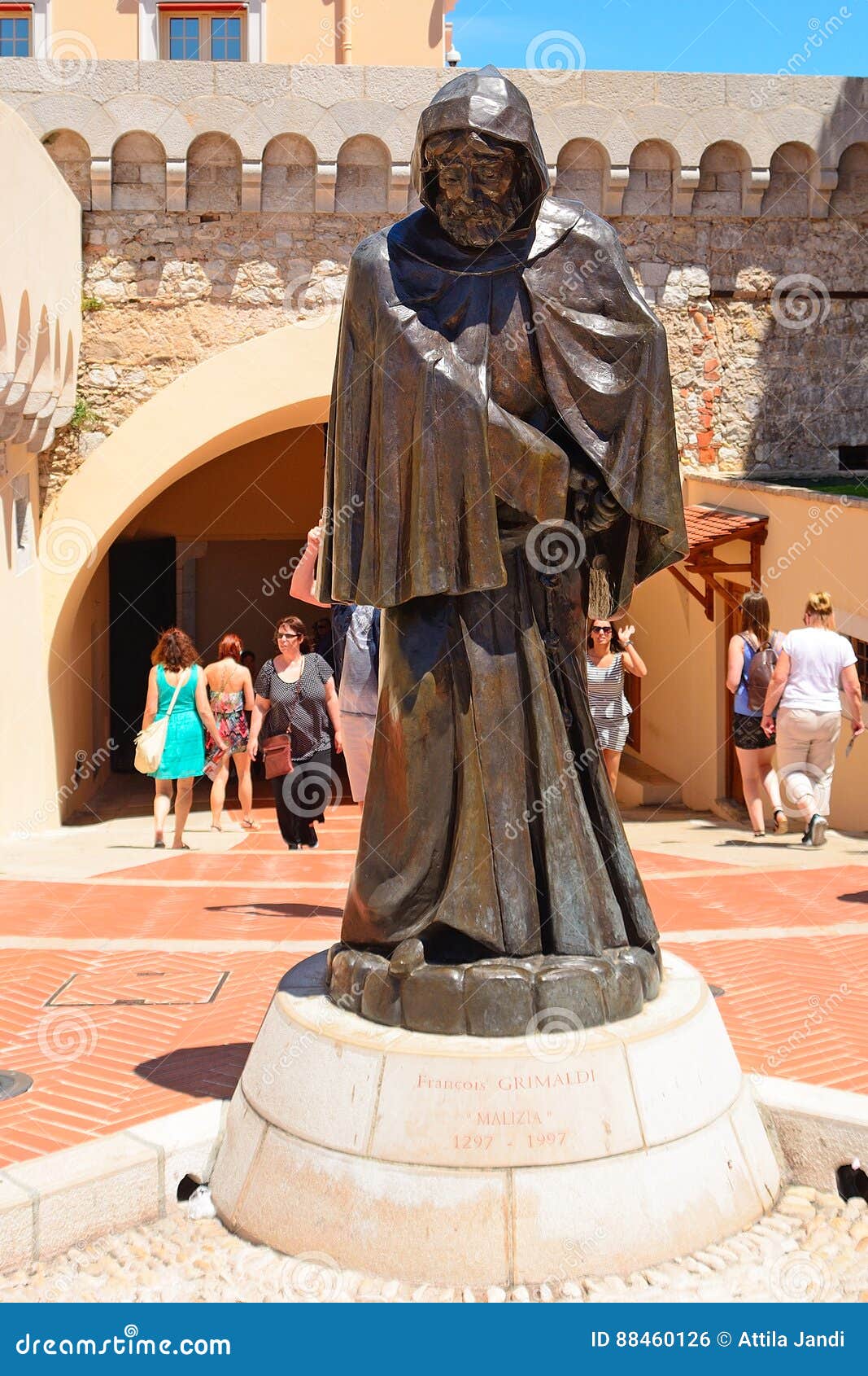Francois Grimaldi, Monaco-ville, Monaco Editorial Photo - Image of ...