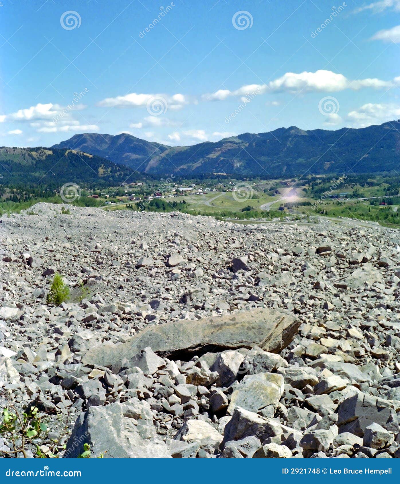 Frank Slide Disaster Alberta Canada Stock Photo - Image of catastrophe ...