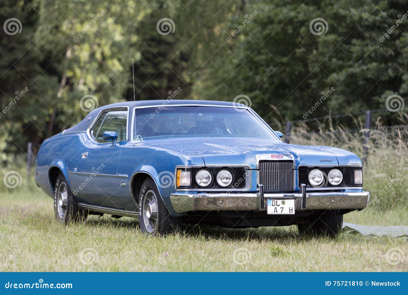 Franken, Germany, 21 June 2015: American Muscle Car Editorial Image ...
