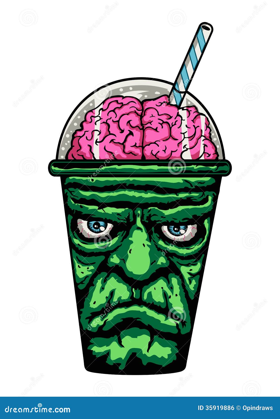 Frankenstein stock vector. Illustration of scary, horror - 35919886