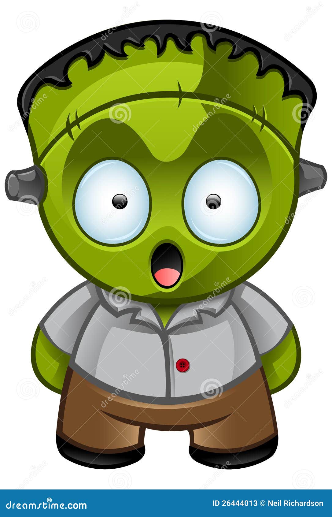 Frankenstein S Monster - Shocked Stock Vector - Illustration of horror ...