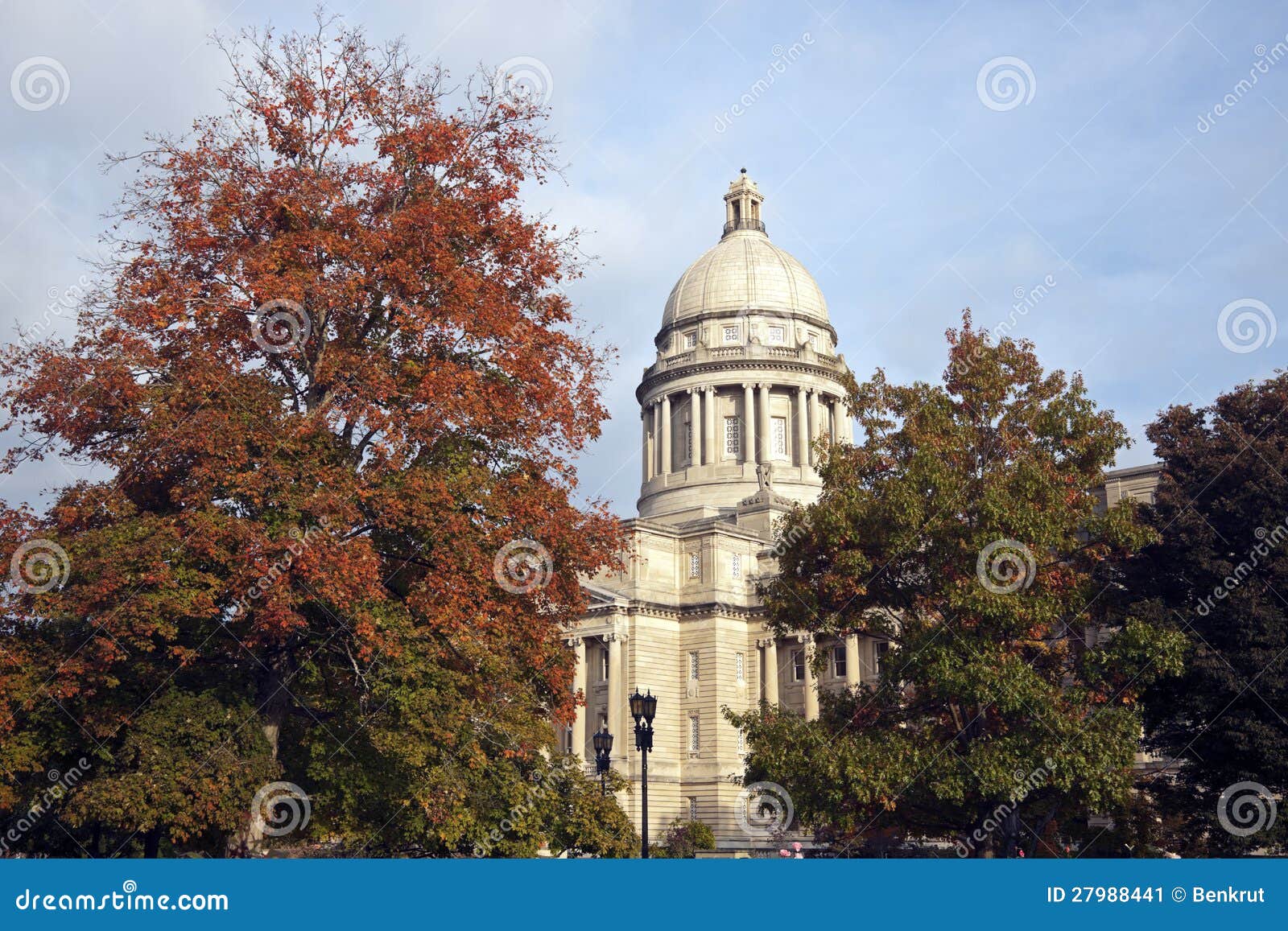 Frankfort, Kentucky - State Capitol Building Stock Image - Image of ...