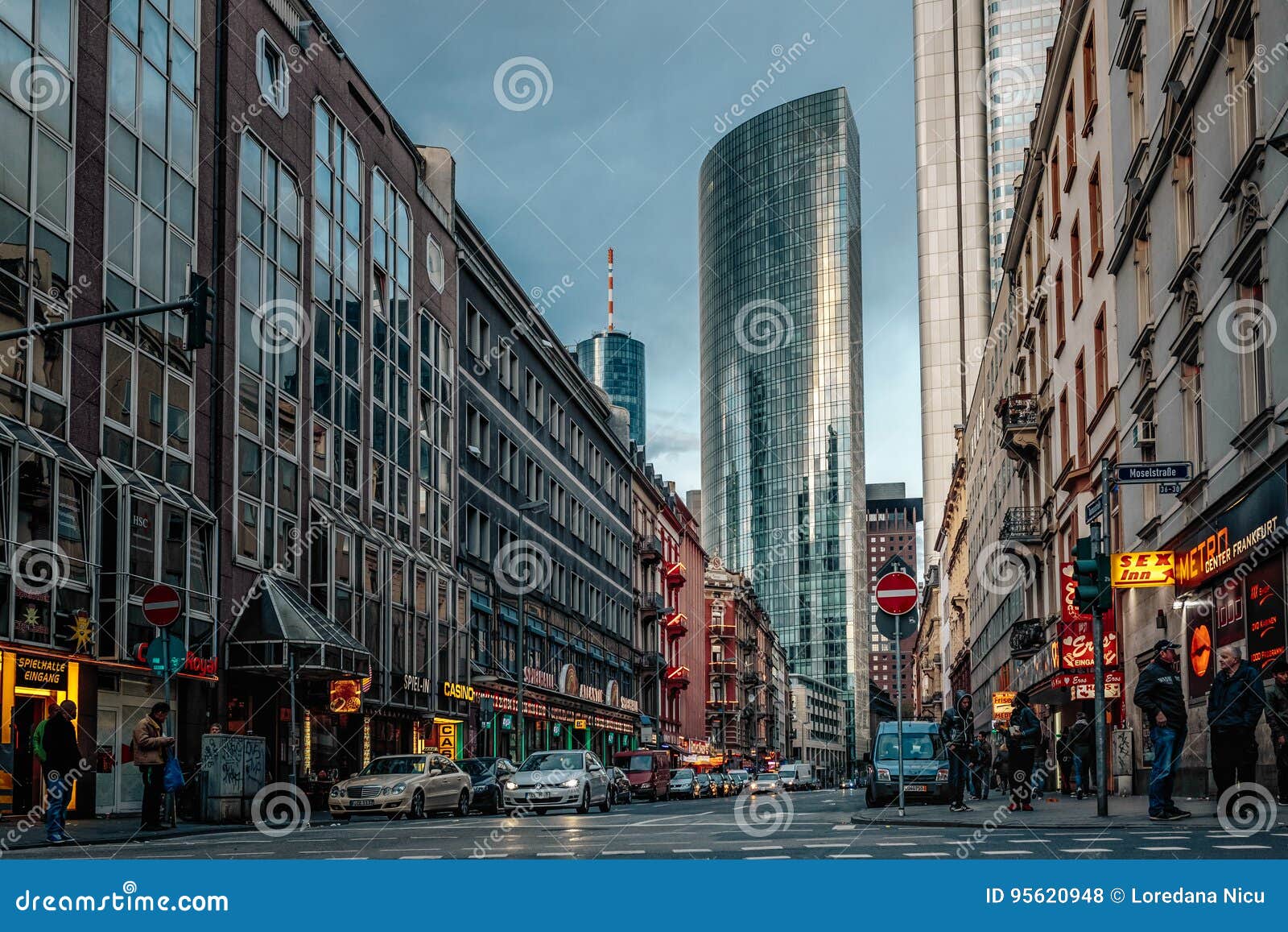 Frankfurt, Germany editorial stock photo. Image of europe - 95620948