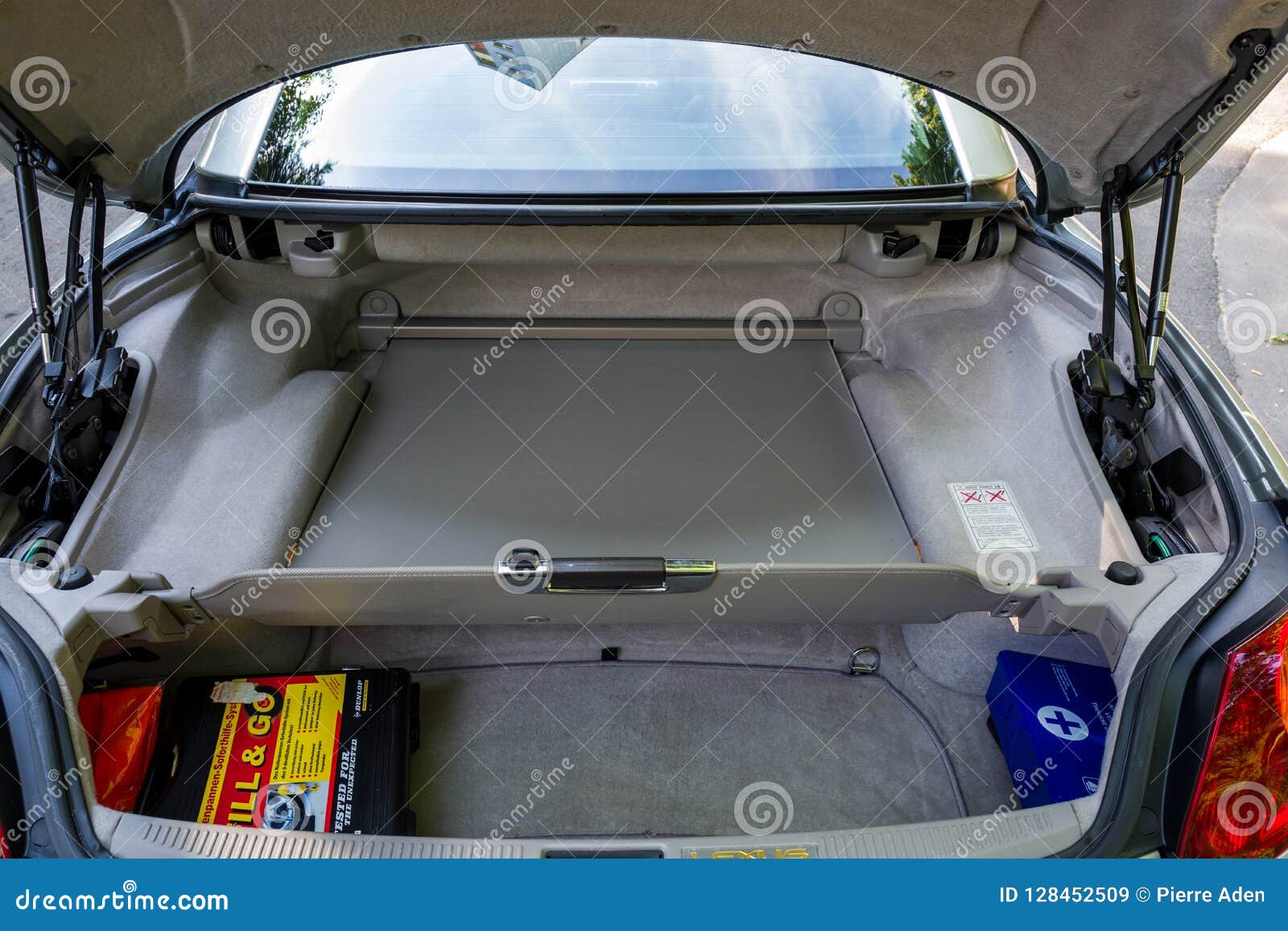 Frankfurt, Germany - July 16, 2018: the Lexus SC 430 Convertable Trunk ...
