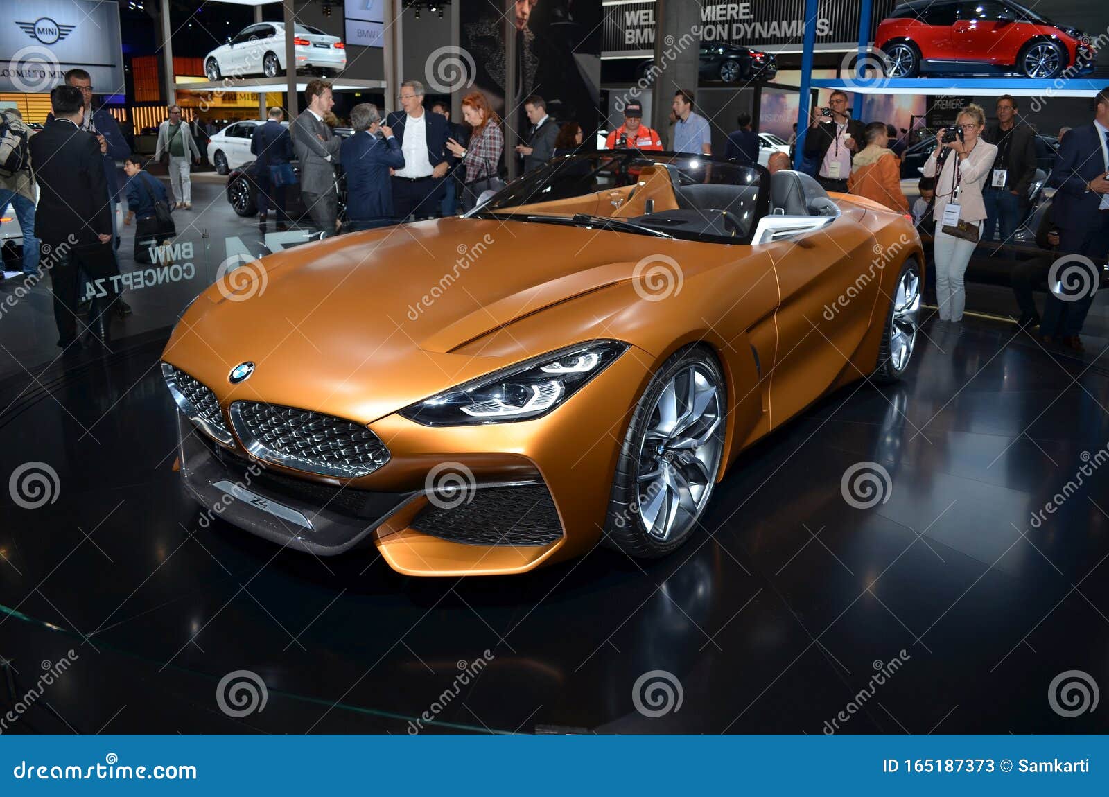 Frankfurt, Germany, September 12-2017: BMW Z4 at IAA 2017 Editorial ...