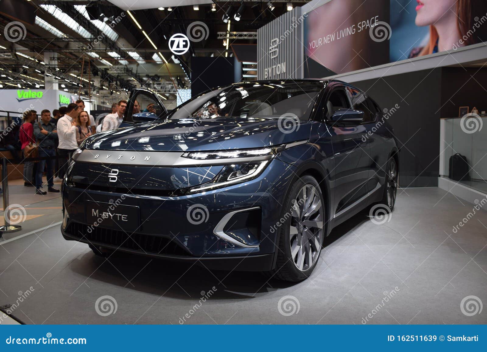 Frankfurt, Germany, September 12-2019: Byton M-byte IAA 2019 Editorial ...