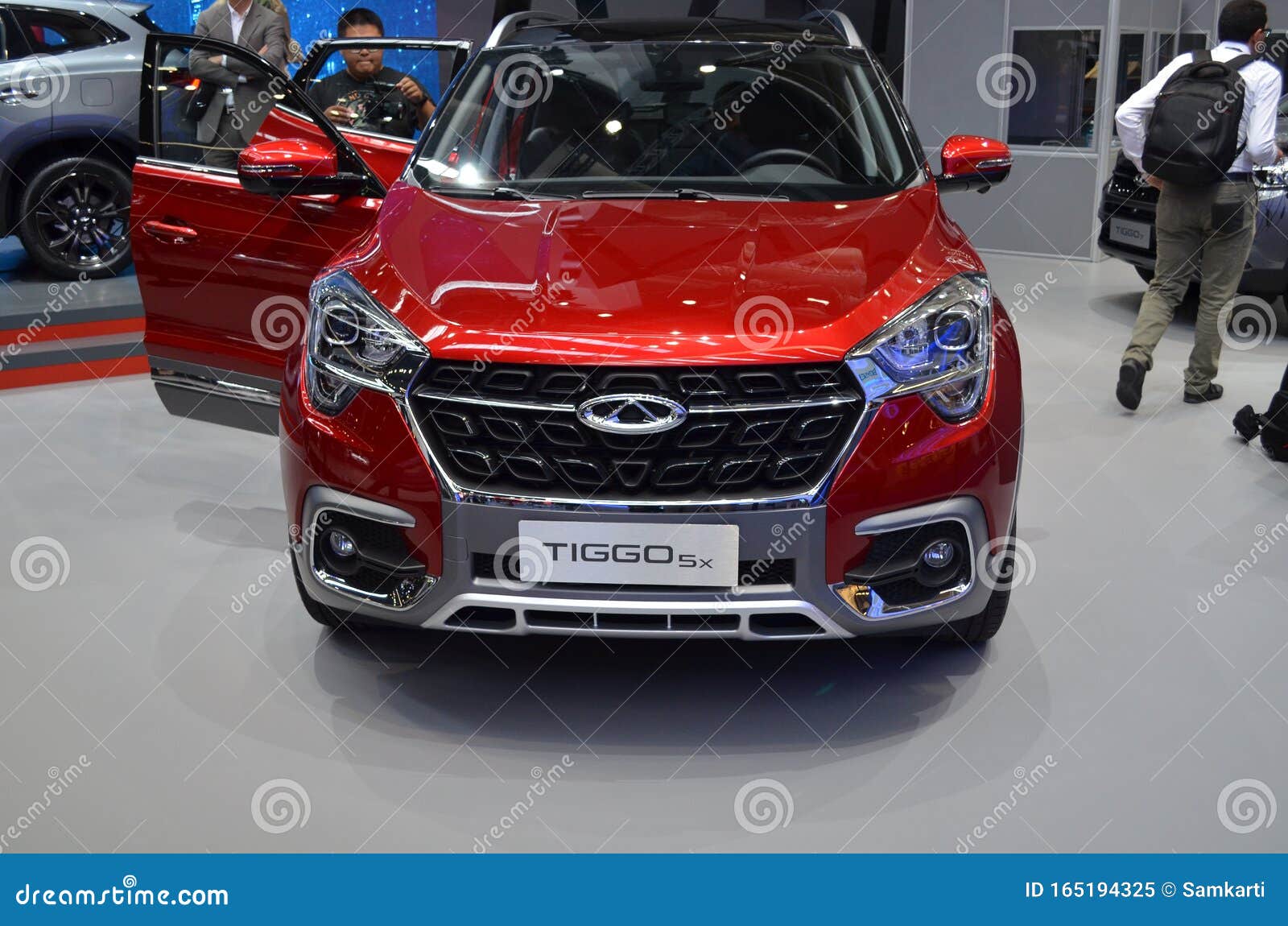 Frankfurt, Germany, September 12-2017: Chery Tiggo 5X at IAA 2017 Editorial Image - Image of ...