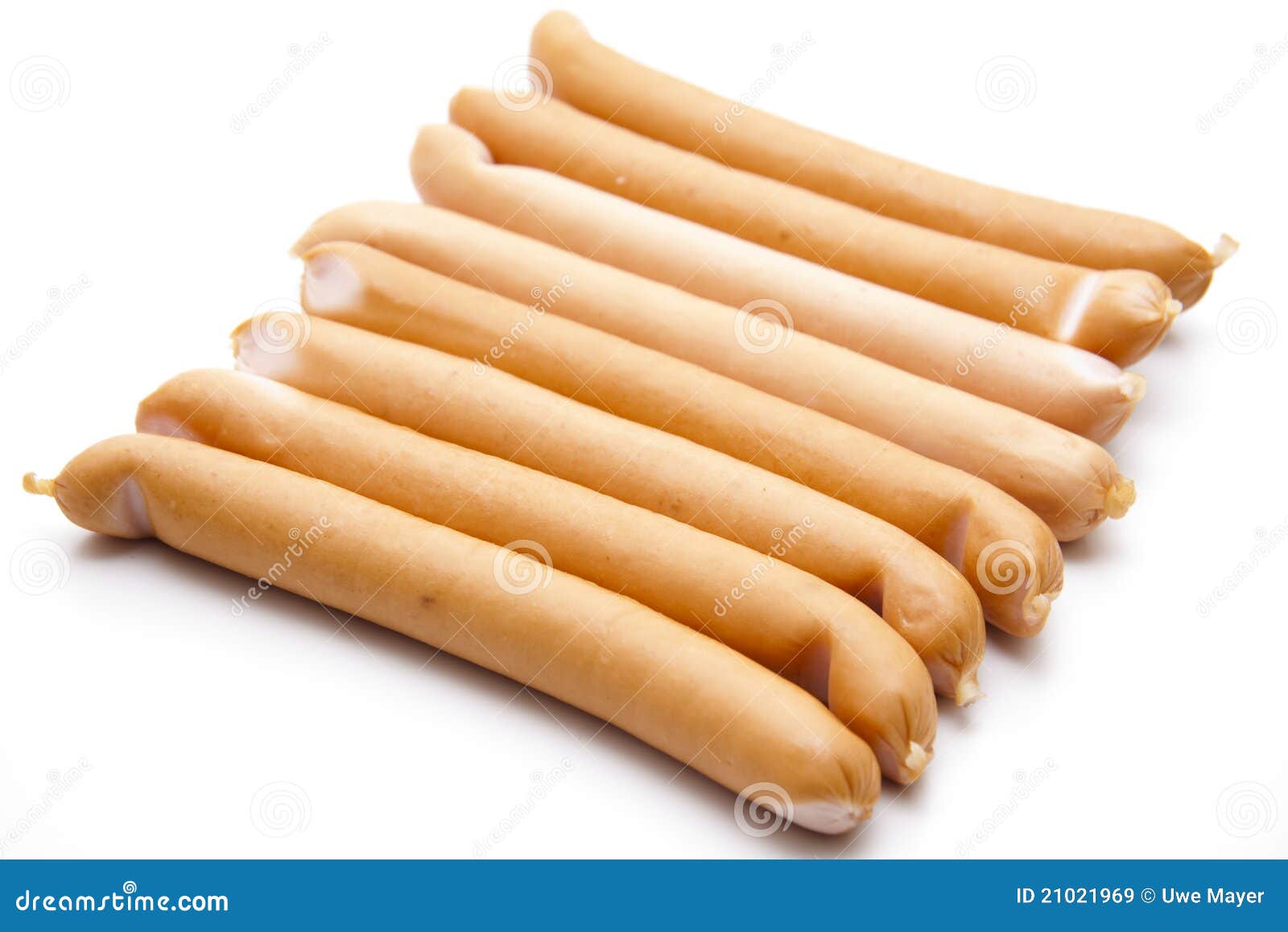 Frankfurterworst stock afbeelding. Image of huid, maaltijd - 21021969