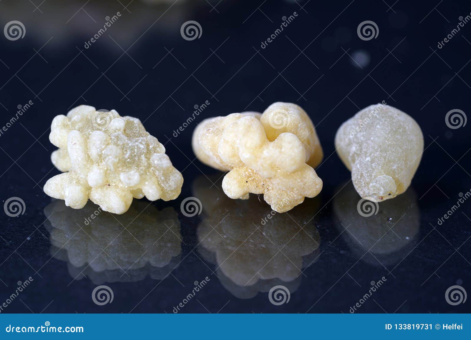 Frankincense Resin is Coarse-grained To Lumpy Stock Image - Image of ...