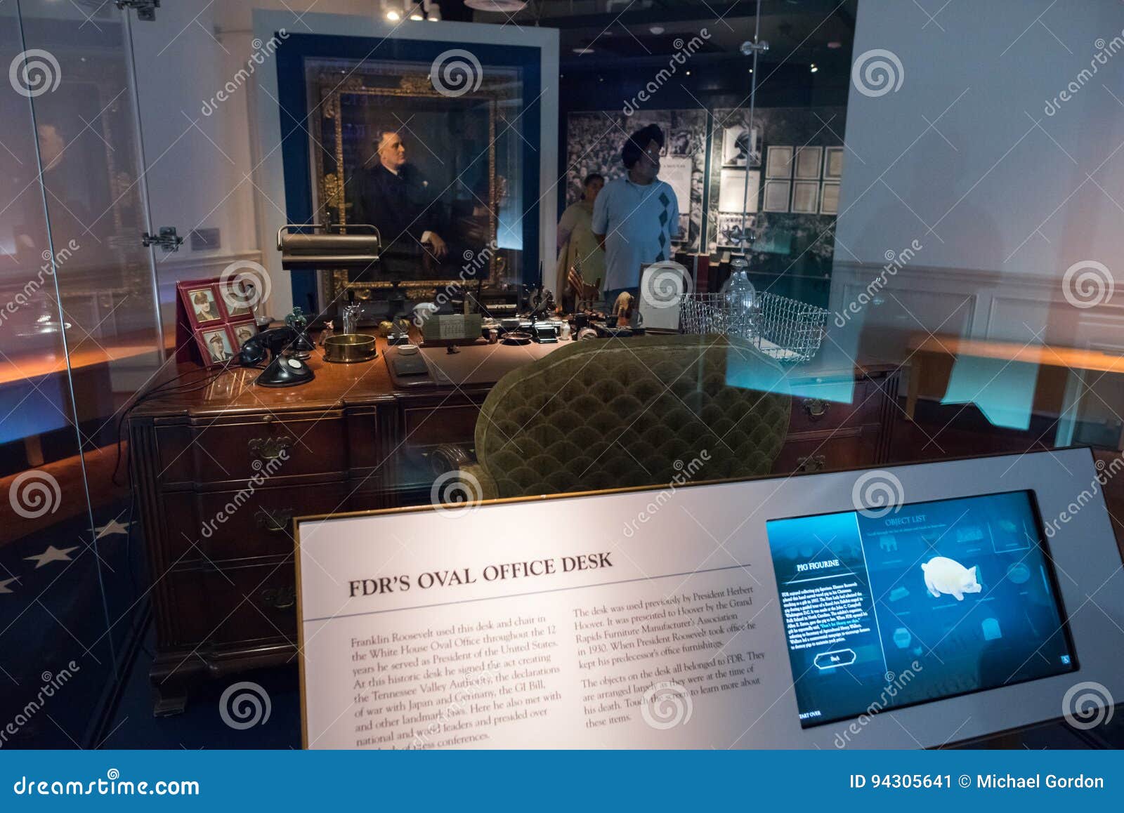 Franklin D Roosevelt Presidential Library Foto editorial - Imagen de ...