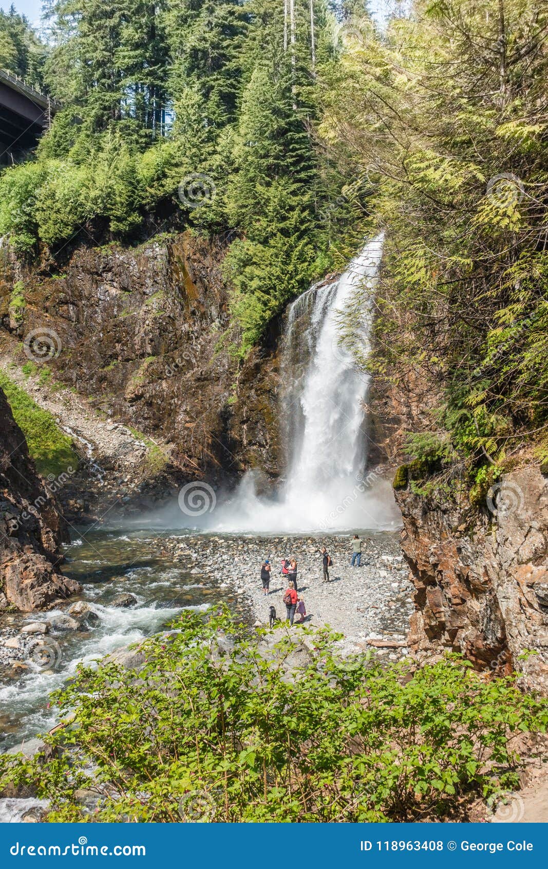 Franklin Falls 9 editorial stock photo. Image of scenic - 118963408