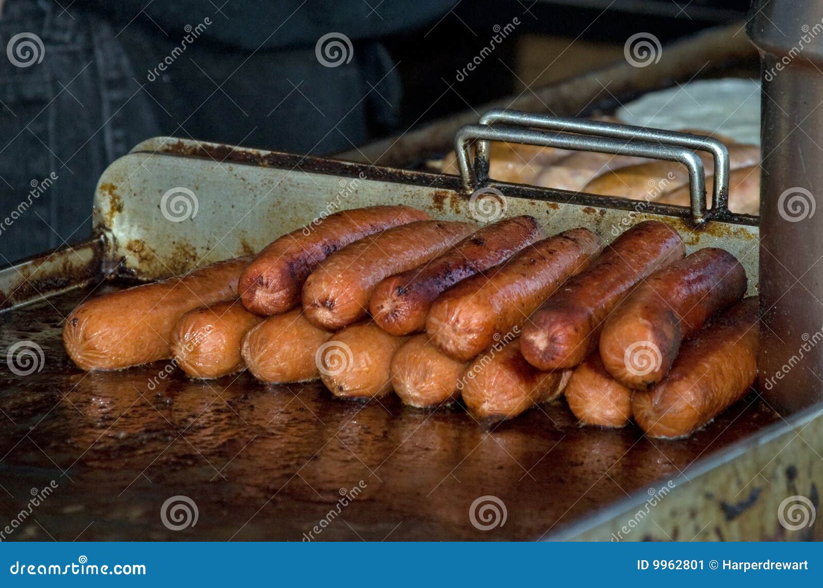 Franks on the Griddle stock image. Image of game, frank - 9962801