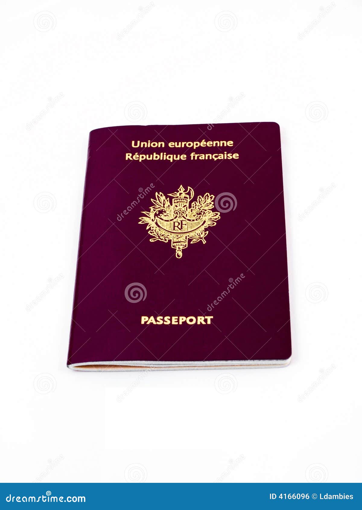 Frans paspoort stock foto. Image of reis, vakantie, grens - 4166096