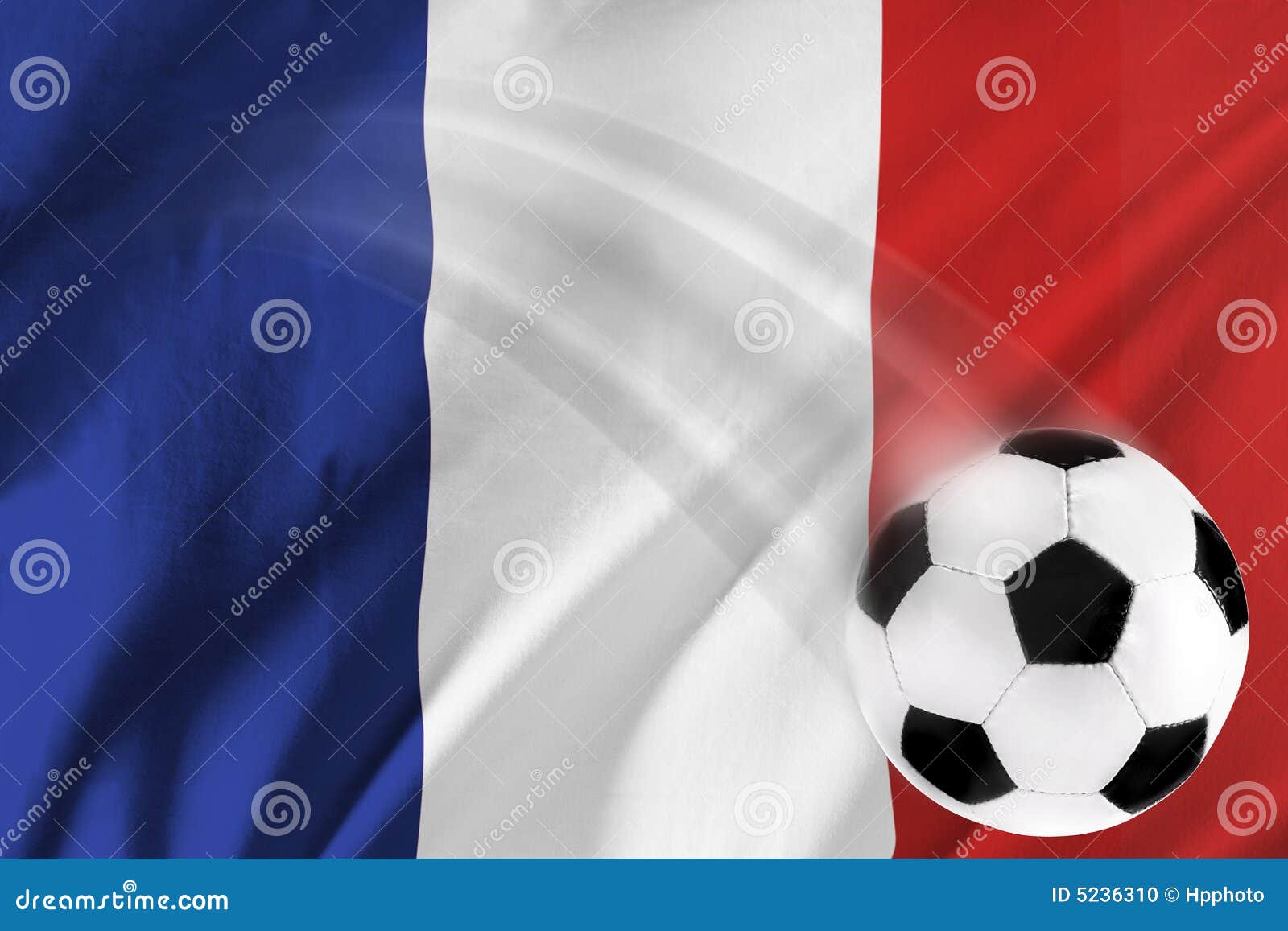 Frans Voetbal stock foto. Image of verenigd, vlag, iconisch - 5236310