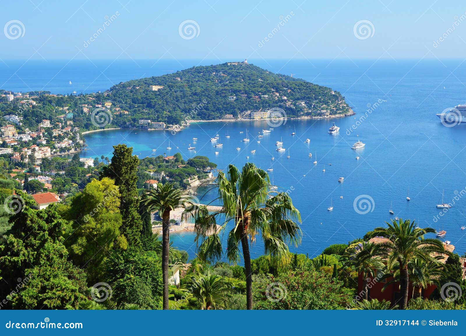 Franse kust stock foto. Image of riviera, baai, landschap - 32917144