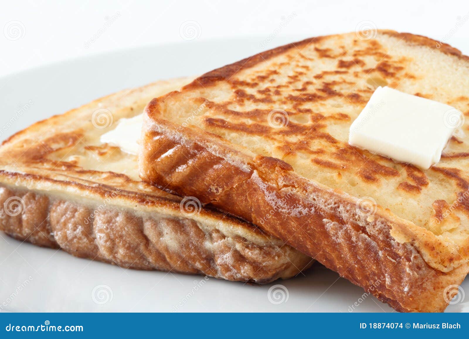 Franse toost stock foto. Image of boter, voedsel, gastronomisch - 18874074