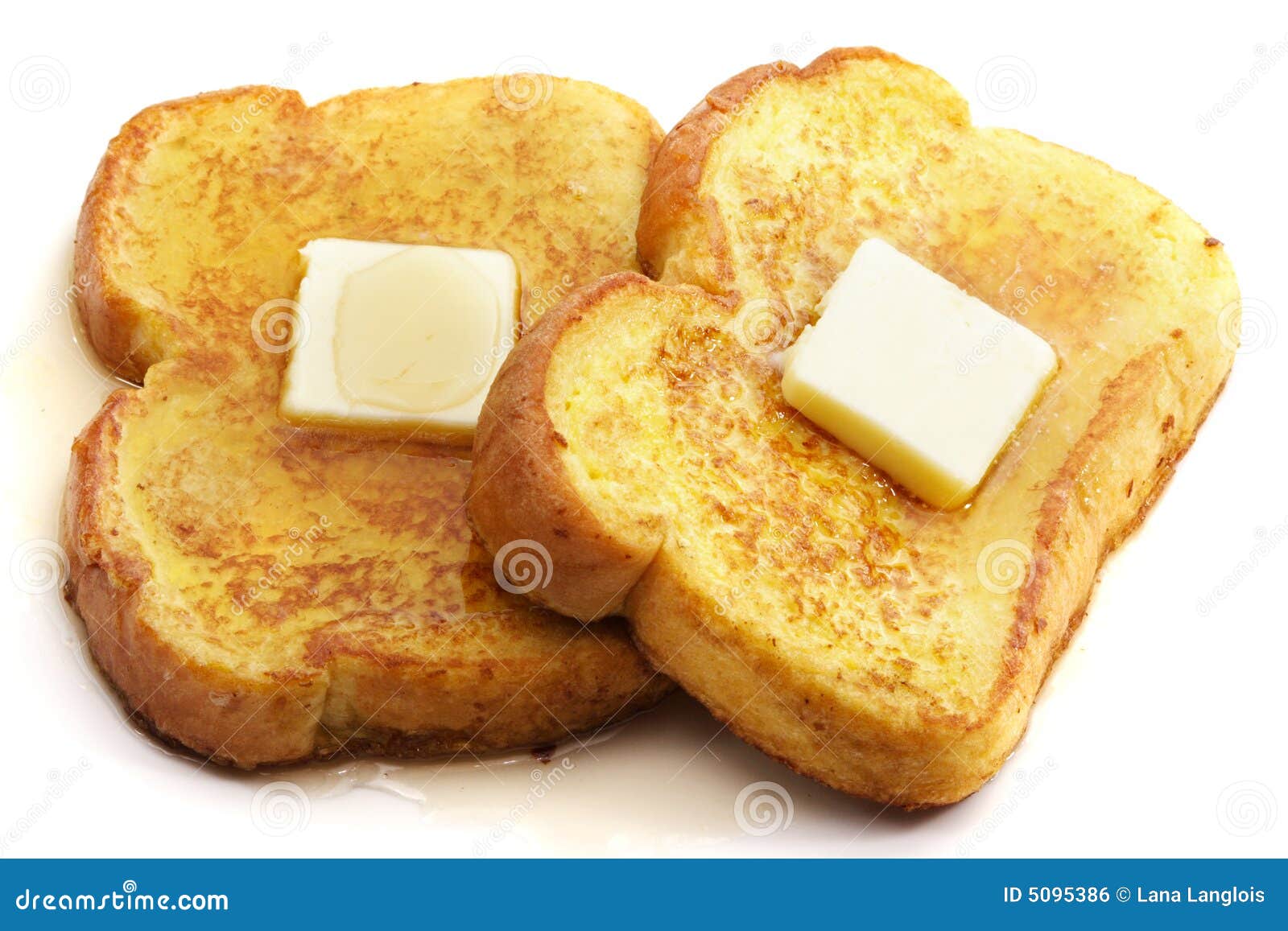 Franse toost met boter stock foto. Image of suiker, frans - 5095386