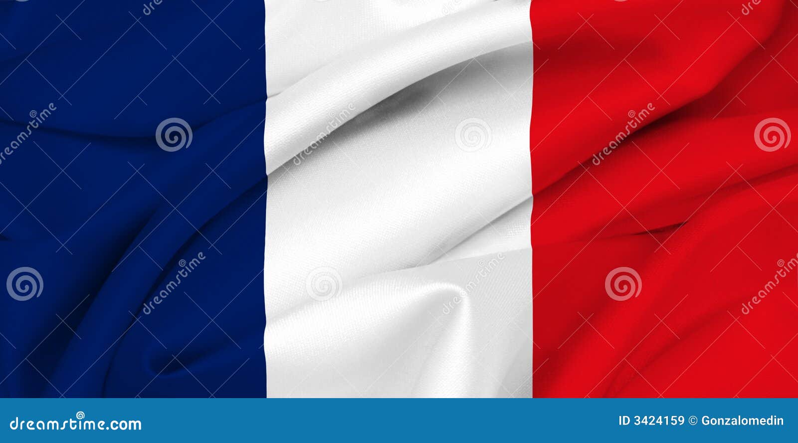 Franse vlag - Frankrijk stock illustratie. Illustration of illustratie ...