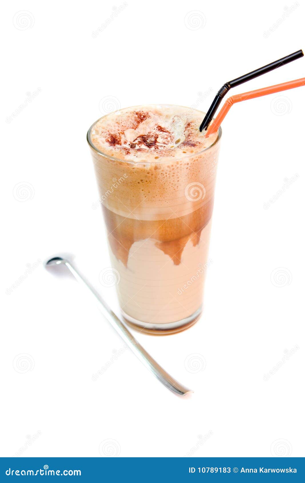 Frappe stock image. Image of dessert, chocolate, coffee - 10789183