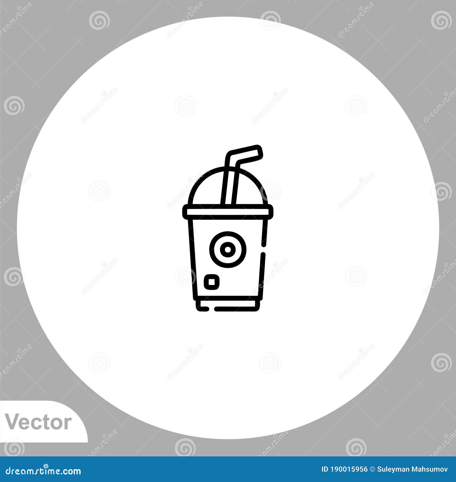 Frappe Vector Realistic. Summer Sea Pastel Backgrounds | CartoonDealer ...