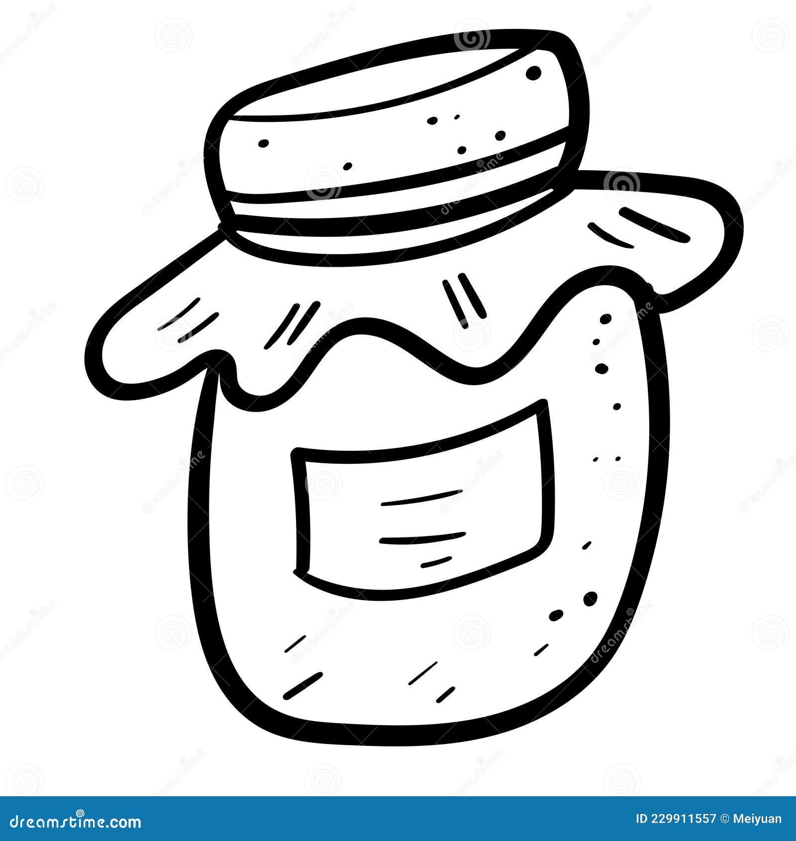 Frasco De Vidrio Para Mermelada Casera O Vector De Pepinado Para ... Frasco De Vidrio Para Mermelada Casera O Vector De Pepinado Para ...